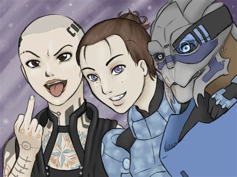 Quick Pose By Adre Es On Deviantart Mass Effect Art Mass Effect