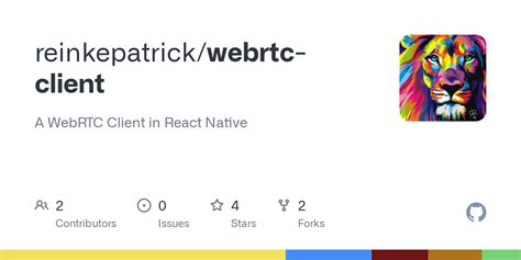 Github Reinkepatrick Webrtc Client A Webrtc Client In React Native