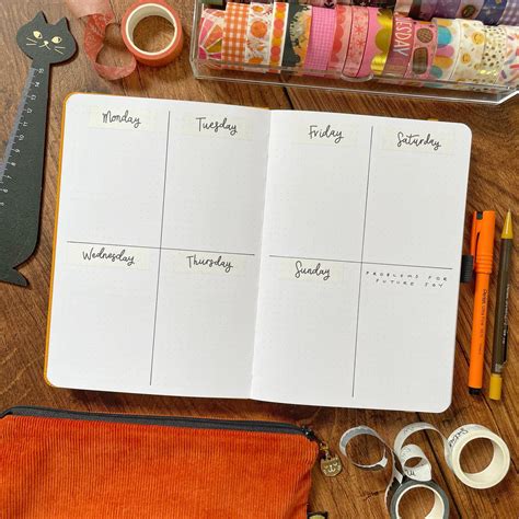 8 Minimalist Bullet Journal Weekly Spread Layouts To Try Nikkis