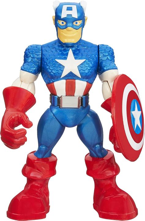 Playskool Heroes Marvel Super Hero Adventures Captain America Figure