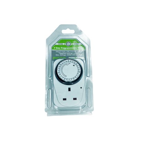 Pifco 7 Day Digital Programmable Timer Ana