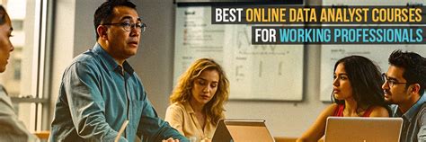 Top Online Data Analyst Courses For Working Professional