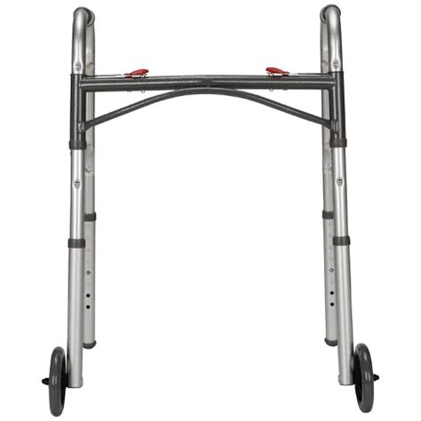 Drive™ Aluminum Dual Release Folding Walker 32 39 Inch Height