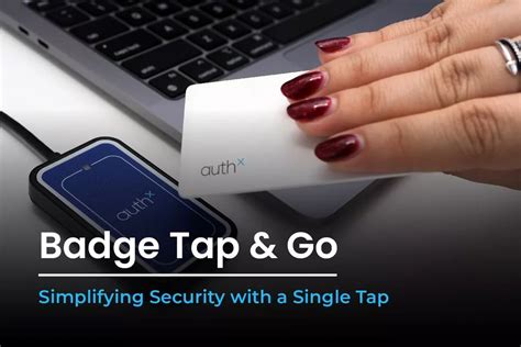 Badge Tap And Go Secure Access With Rfid Nfc Technology