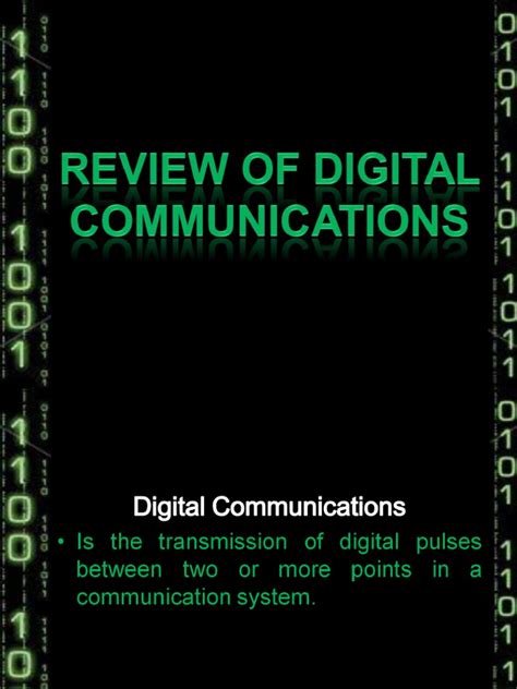 Digital Communications Pdf Modulation Duplex Telecommunications