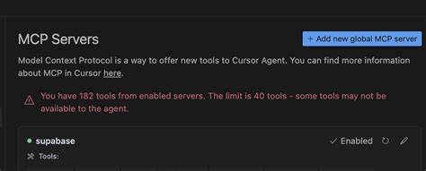cursor refuses to use my mcp server bug reports cursor community