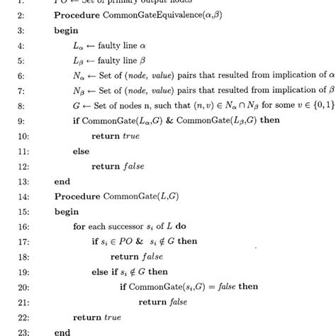 Equivalence Procedure Using Implication At Common Gates Download