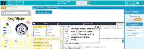 Does Anyone Have A Answer Key Code For The Csp 23 24 Unit 6 Lesson 3 Emoji App Unit And