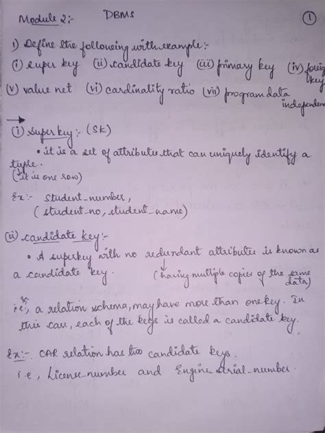 Important Questions Dbms Module 2 Pdf