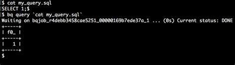 Execute A Bigquery Query In Cloud Build Step Stack Overflow