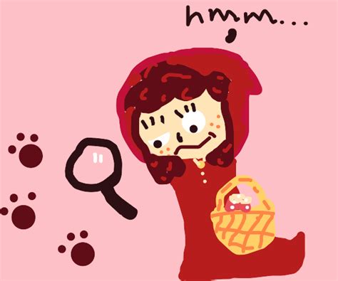 Red Riding Hood Detective Drawception