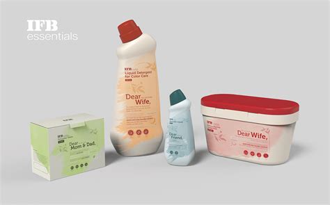 Ifb Essentials Packaging Design Behance