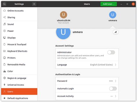 how to add and remove users on ubuntu 20 04 linuxways