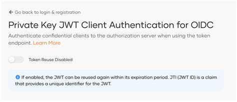 Implement Private Key JWT Client Authentication For OIDC WSO Identity Server