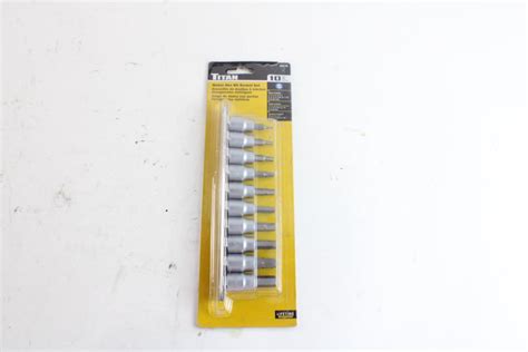 Titan Metric Hex Bit Socket Set Property Room