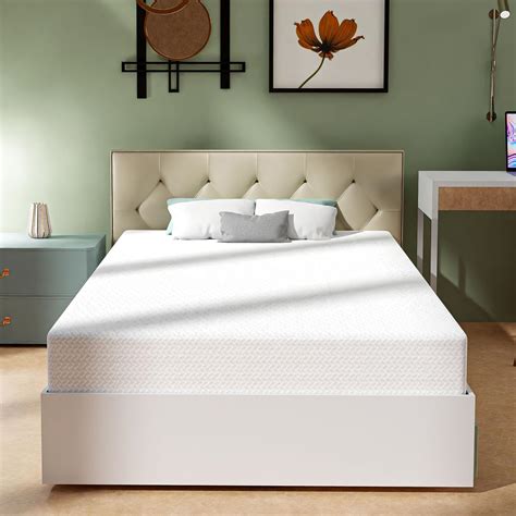 Fdw 5681012 Inch Green Tea Memory Foam Mattress Cooling Gel Infused