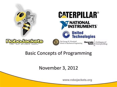 PPT Basic Concepts Of Programming November 3 2012 PowerPoint Presentation ID 2437324