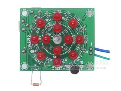 DIY Analog Electronic Candle Lights Kit Happy Birthday Edition Soldering Projects