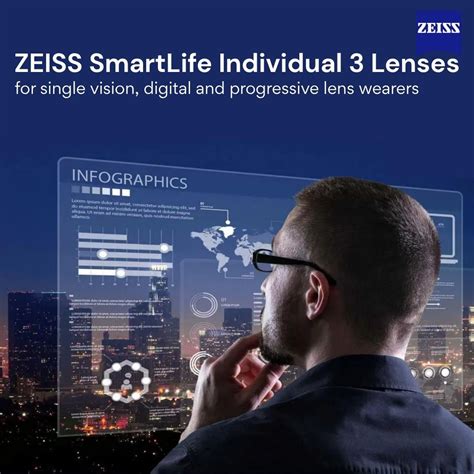 Zeiss Smartlife Single Vision Individual 3 Lenses Luxotix