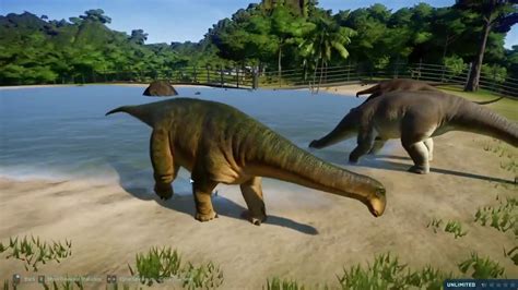 Jurassic World Evolution Nigersaurus Sounds Youtube