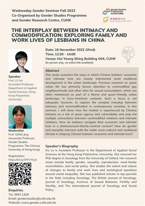 The Interplay Between Intimacy And Commodification Exploring Family And Work Lives Of Lesbians