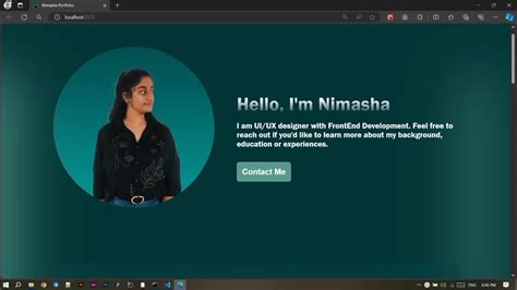 Video Nimasha Liyanage On Linkedin Webdevelopment Portfolio