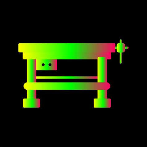 Work Bench Vector Icon 21442315 Vector Art At Vecteezy