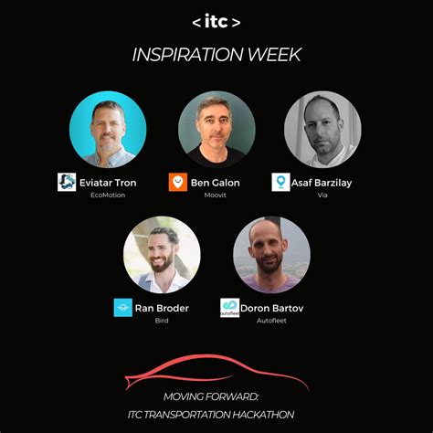 Innovation Tech Hackathon Rnd Inspiration Future Transportation Entreprenership