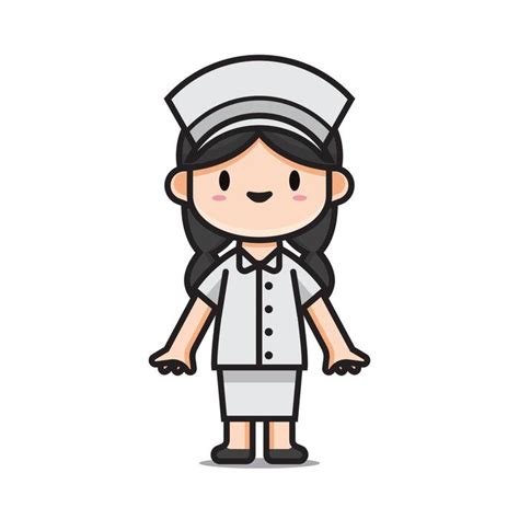 Cute Nurse Vector Art Icons And Graphics For Free Download