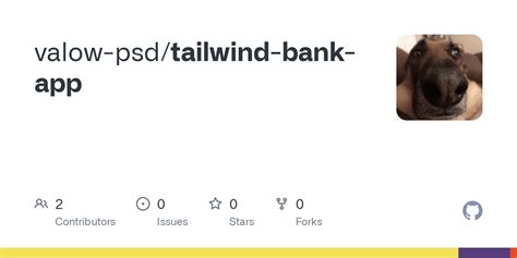 GitHub Valow Psd Tailwind Bank App