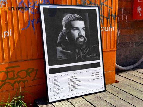 Drake Scorpion Album Cover Poster Timezily