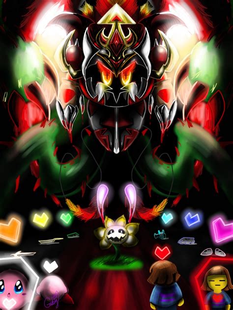 Undertale X Kirby Crossover The Real Final Battle By Xbloodmoonknightx