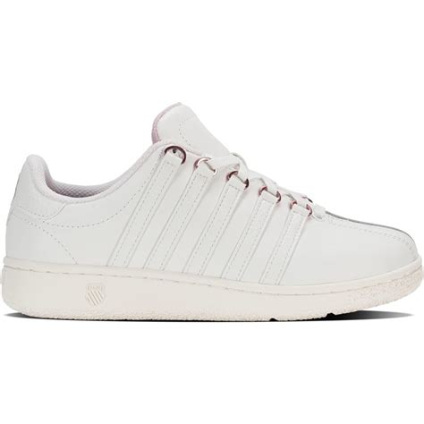 K Swiss Womens Classic Vn Leather Sneakerbrilliant Whitesepia Rose