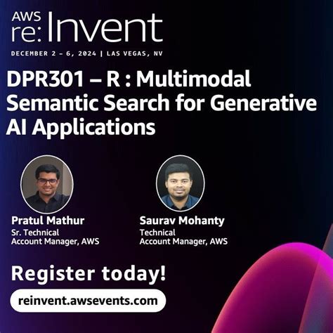 Awsreinvent Ai Generativeai Vectorsearch Innovation Awsreinvent
