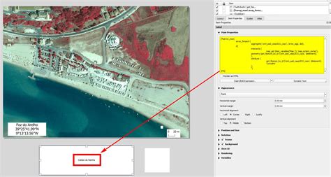 Make A Layout Label Display An Attribute Value From A Shapefile Which