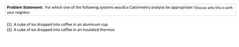 Calorimetry Analysis Osu Introductory Physics Oregon State University
