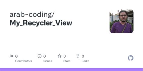 GitHub Arab Coding My Recycler View