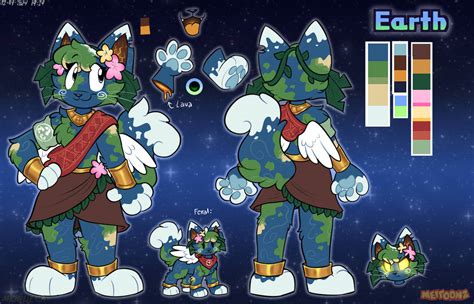 Earth Reference Sheet By Meitoonz On Deviantart