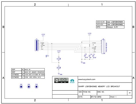 Operating Sharp Memory LCD With Arduino Arduino Stack Exchange
