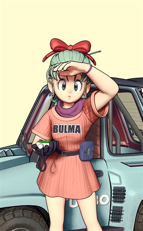 Artstation Dragon Ball Bulmafan Art