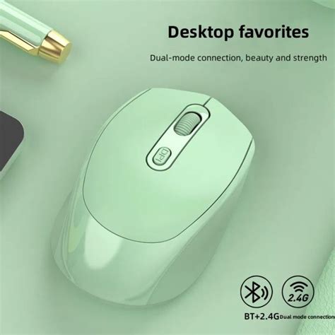 Wireless Silent Mouse Bluetooth 2 4g Dual Mode Mute Charging Portable Mouse Optical For Laptop