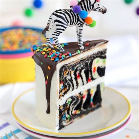 Zebra Print Cake Stencil