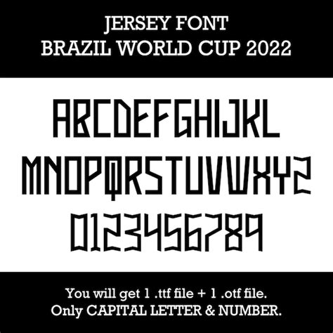 Neymar Jr Font Etsy