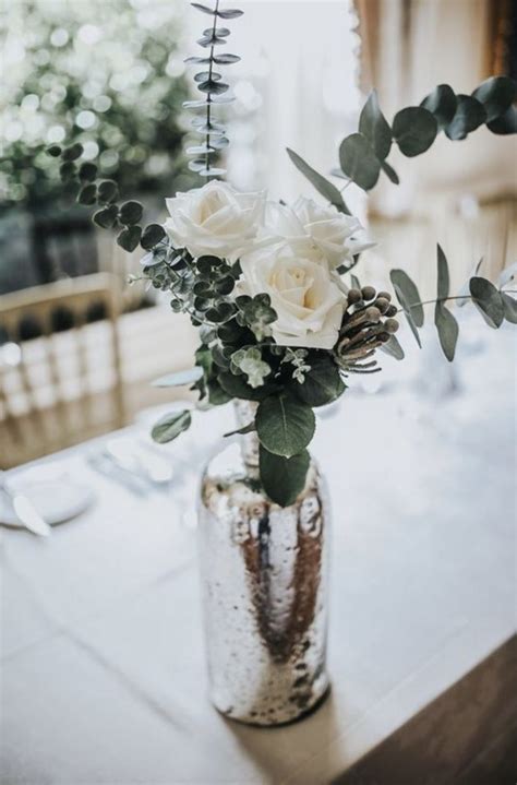Elegant Wine Bottle Centerpieces