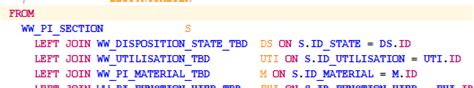 Trivadis Code Formatting Details For Left Join Oracle Forums