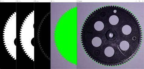 count gear python opencv stack overflow