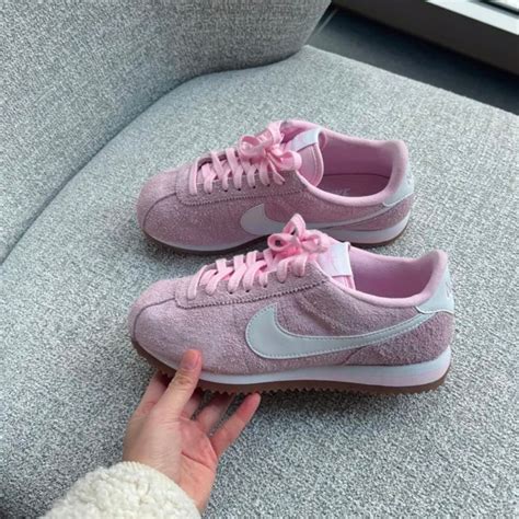 S G W Nike Cortez Vntg Fj2530 600 阿甘鞋 翻毛麂皮 粉色 乾燥玫瑰 膠底 焦糖底 蝦皮購物