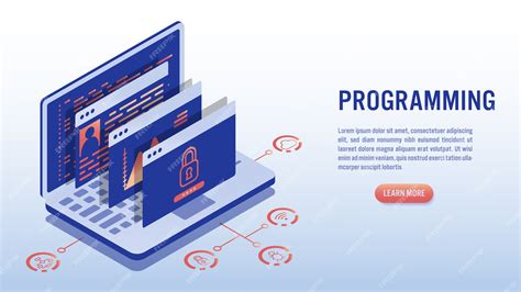 Premium Vector Software Development Programming And Data Analysis Concept