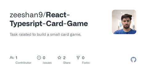 Github Zeeshan9react Typesript Card Game Task Ralated To Build A