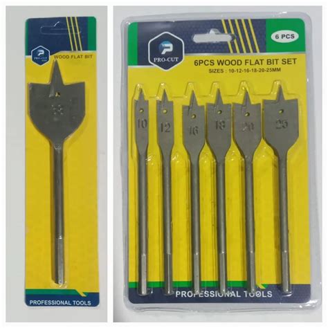 Pro Cut Wood Flat Bit Set At ₹ 250piece Pune Id 2853248680730